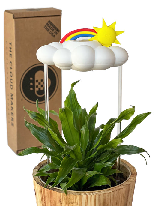Original Dripping Rain Cloud with Sun and Rainbow Charms – The Cloud Makers